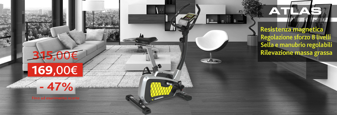 Cyclette Professionali SCONTATE - Diadora Fitness