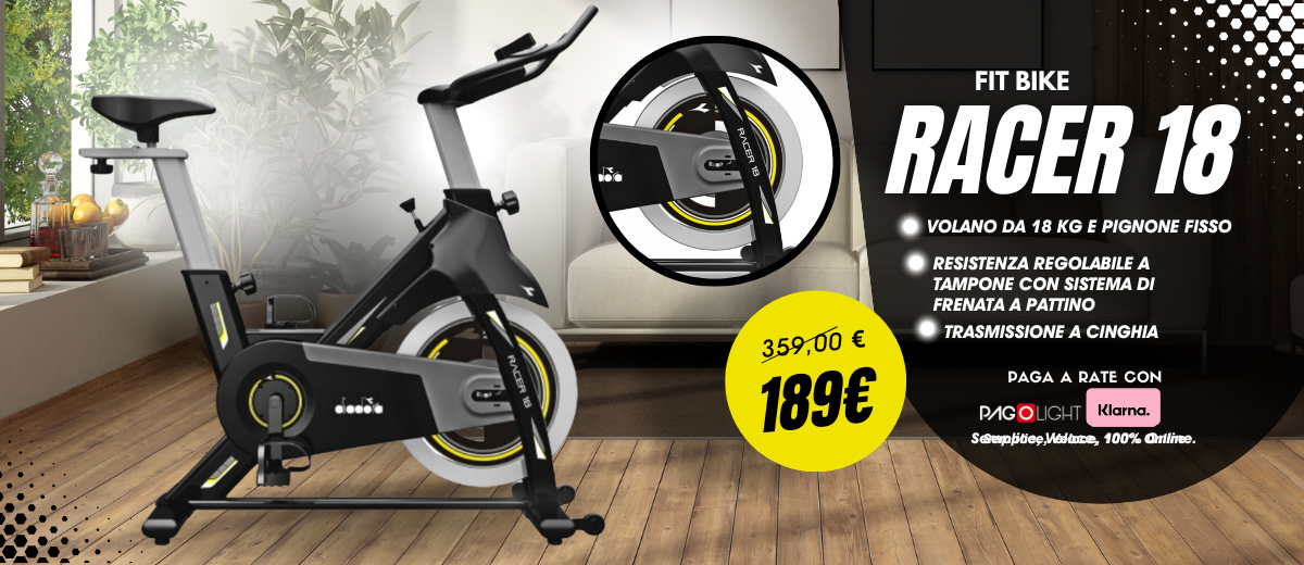 Cyclette, Tapis roulant, Ellittiche - Diadora Fitness